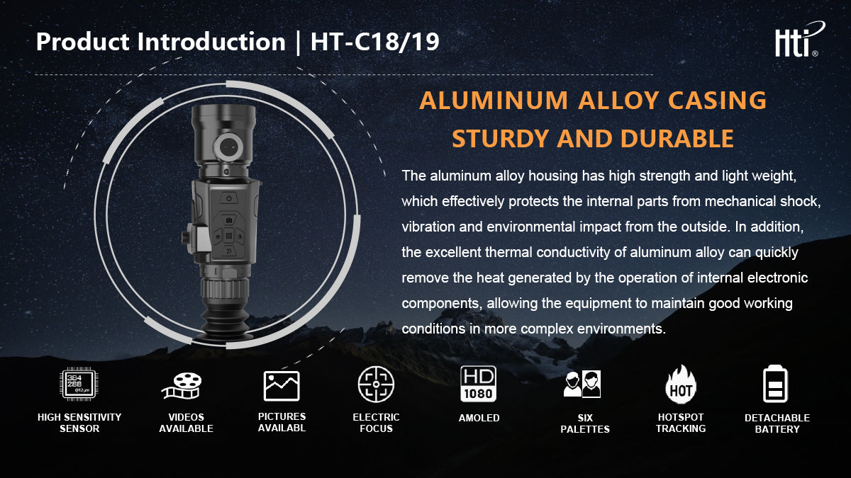 HT-C19 Thermal Imaging rifle scope