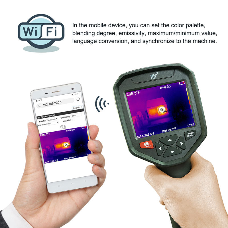 HT-H8 Thermal Imager with WIFI (384×288)